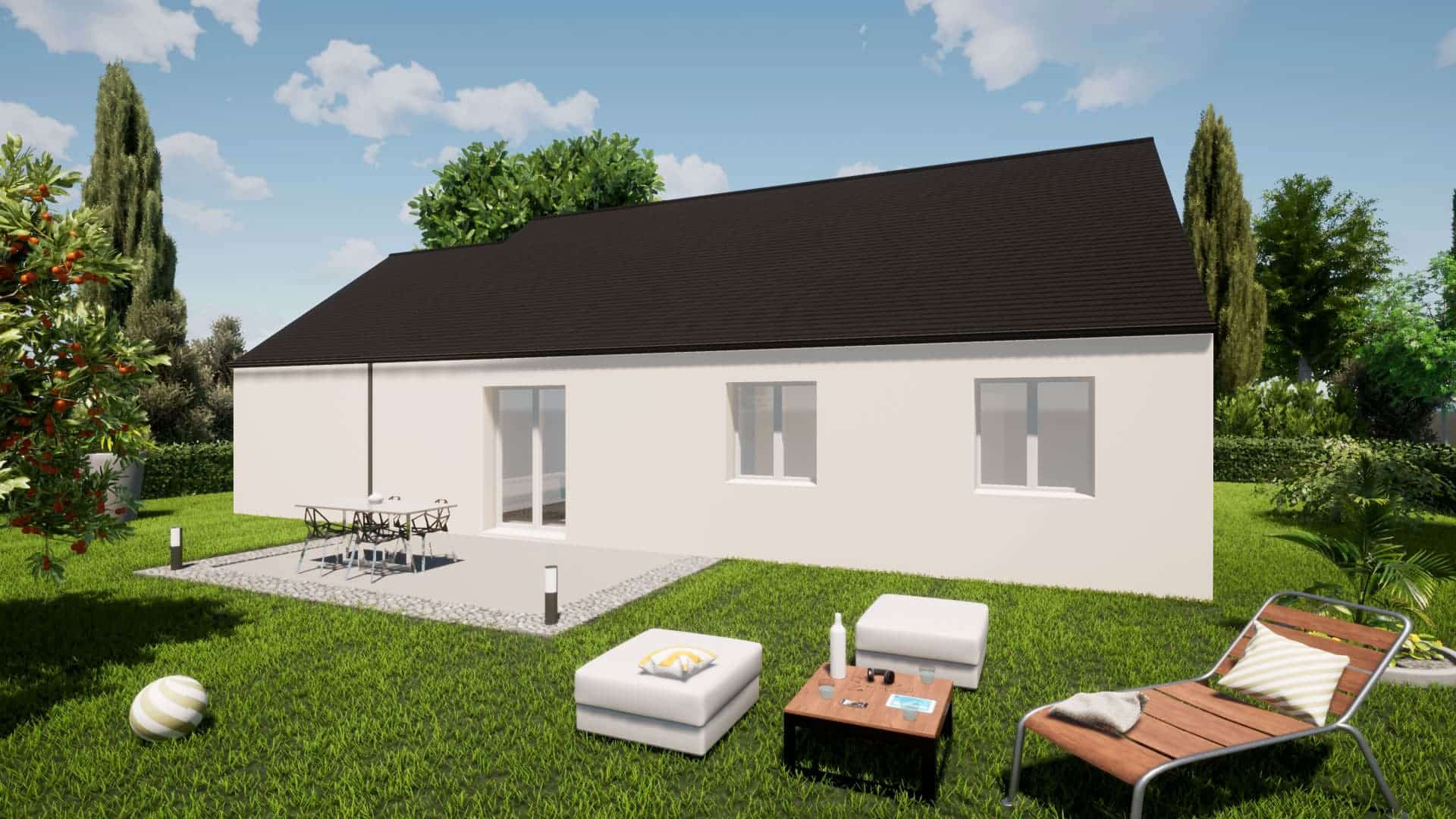 Modèle : B385 - Maisons E-déa